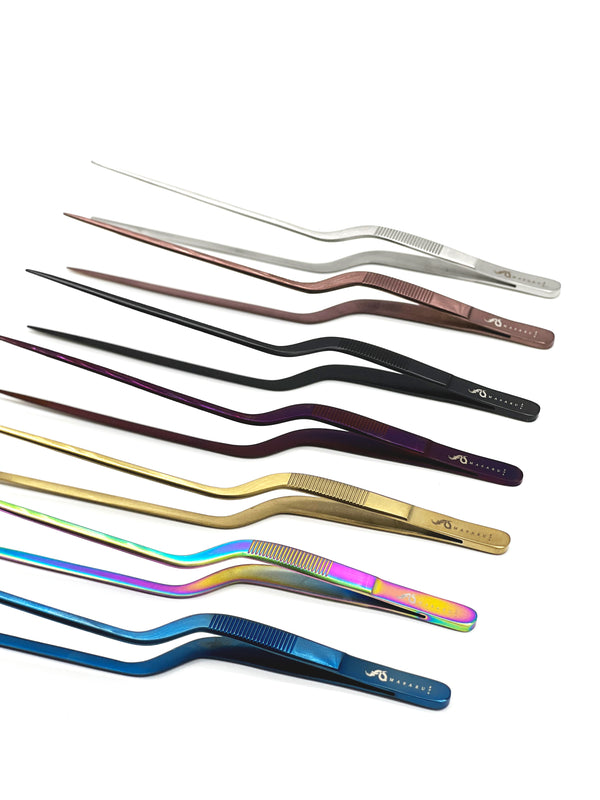 Masaru Fine Tip Tweezers (Solar Gold) – Masaru Knives Malaysia